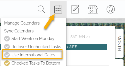 International Date Format – Artful Agenda
